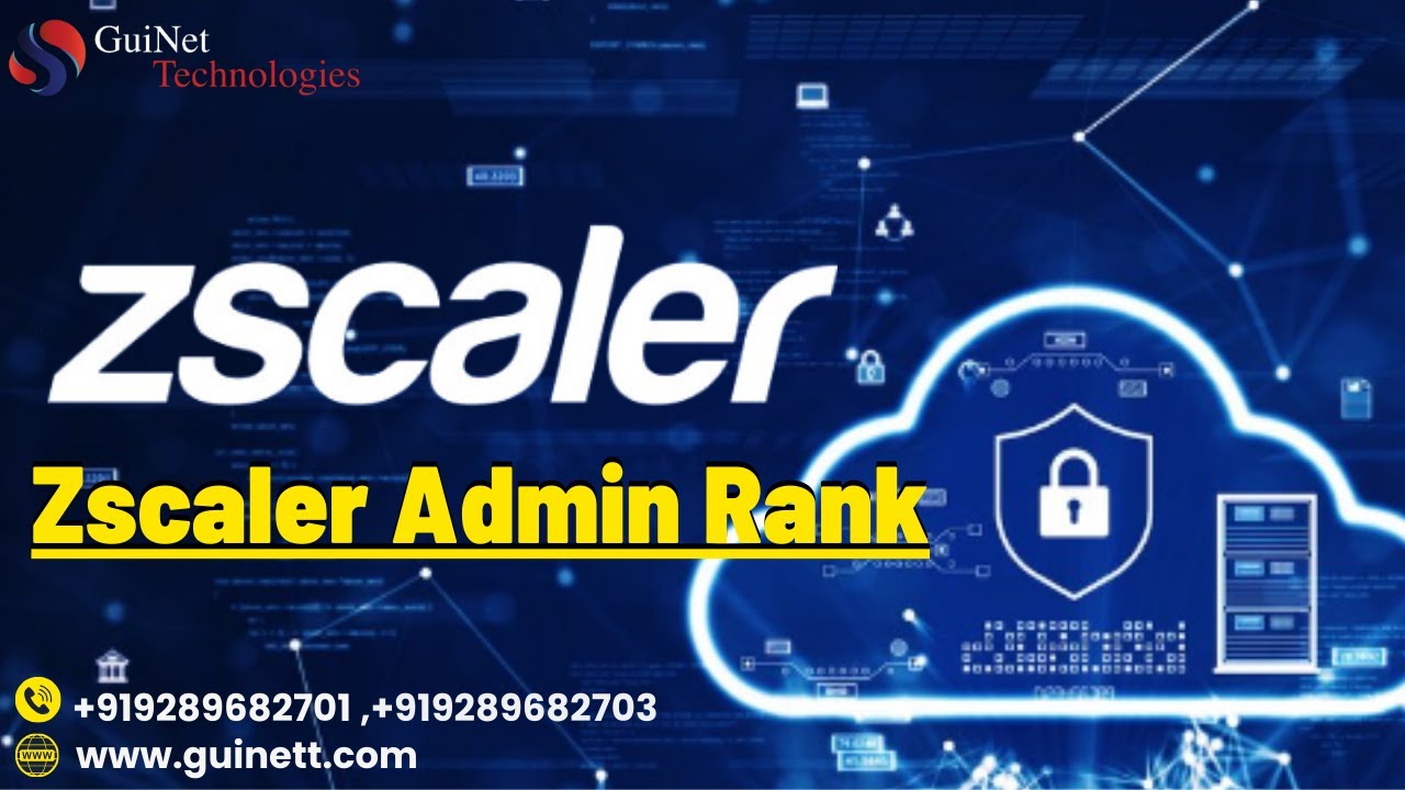 Zscaler Admin Rank - YouTube