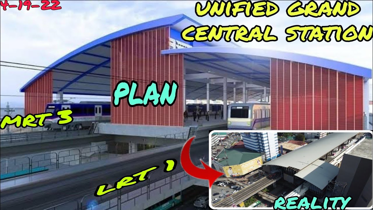 unified grand central station||wow goodnews|may bagong install na steel ...