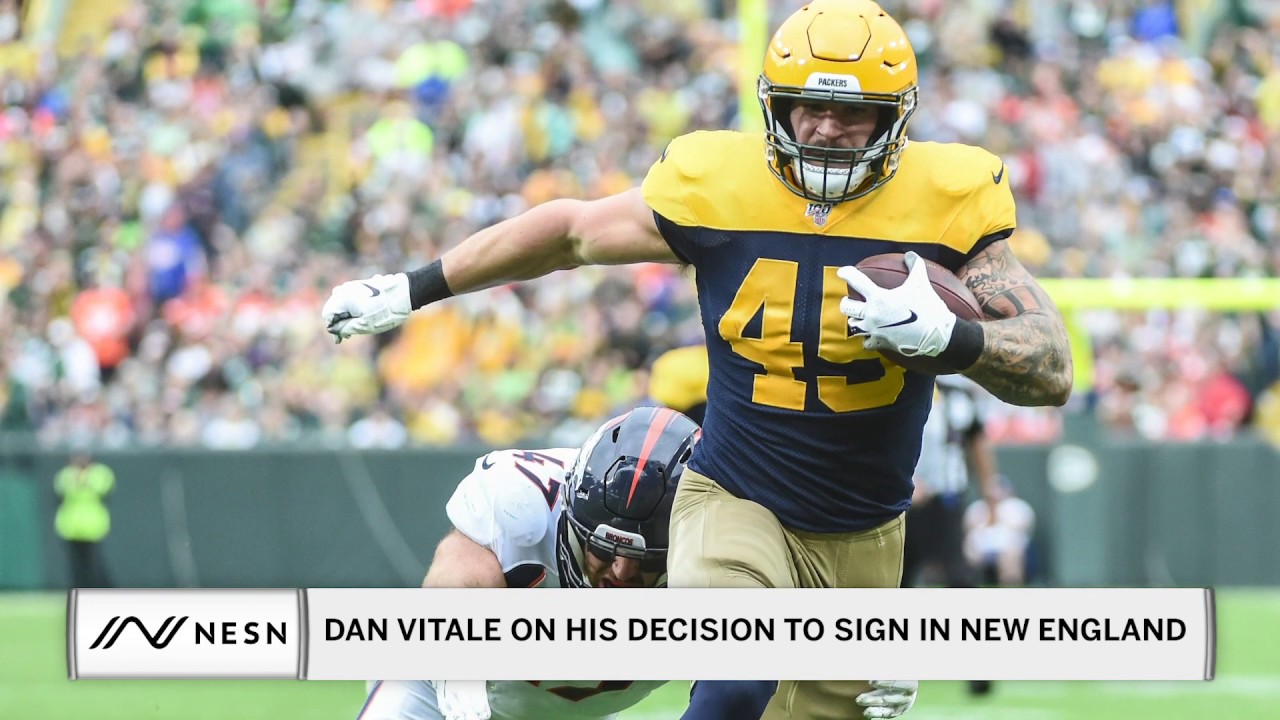 Patriots Fullback, Dan Vitale Shares His Thoughts On Signing With New ...