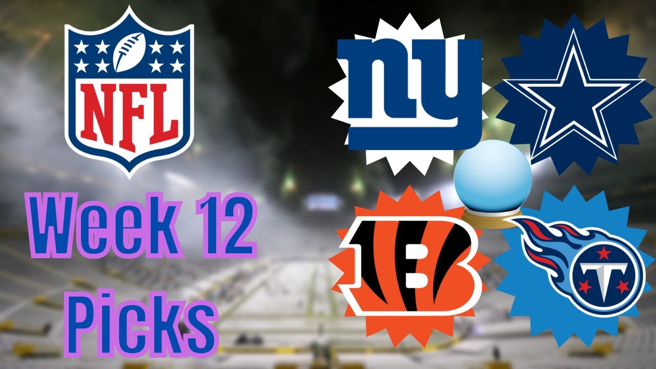 NFL *Week 12* Picks & Predictions // 2022 - YouTube
