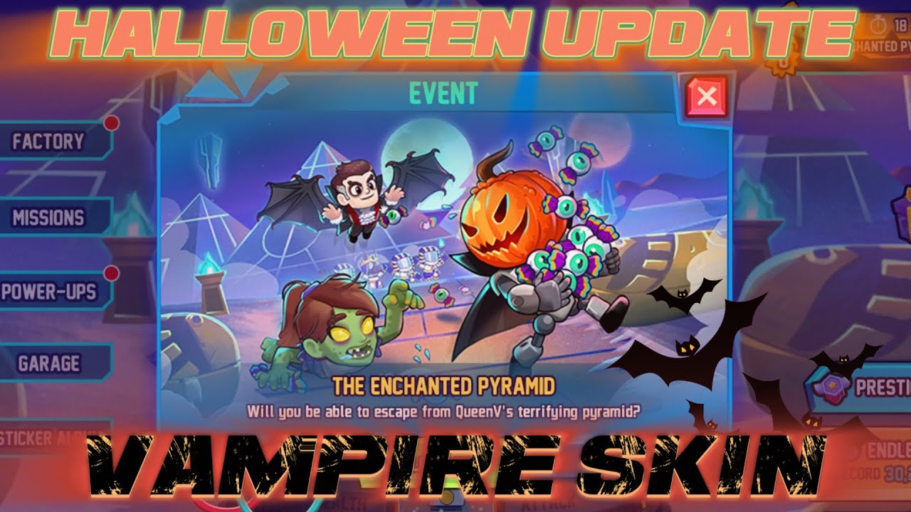 Jetpack Joyride 2 | Halloween Update is here! | Barry Vampire Skin 🎃 ...