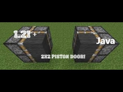TUTORIAL 2X2 PISTON DOOR IMPLE - YouTube