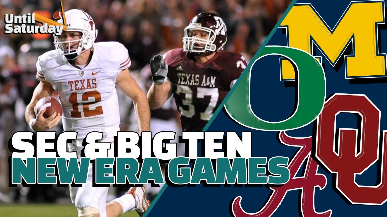 The Best NEW SEC & Big Ten Conference Games in 2024 - YouTube