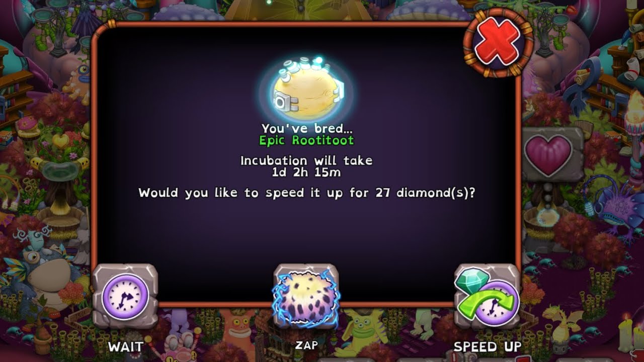 How to breed epic rootitoot in My Singing Monsters! - YouTube