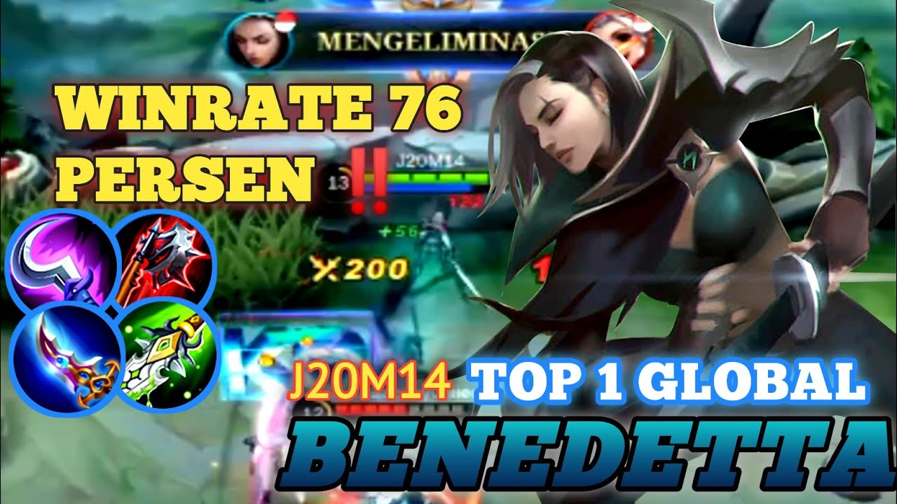 Benedetta best build dan emblem - Benedetta Top 1 Global by J20M14 ...