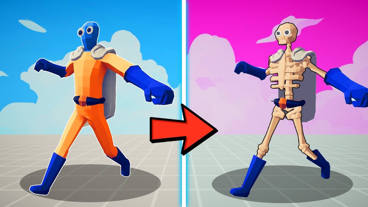 TURN EVERYONE INTO SKELETON | TABS - Totally Accurate Battle Simulator ...