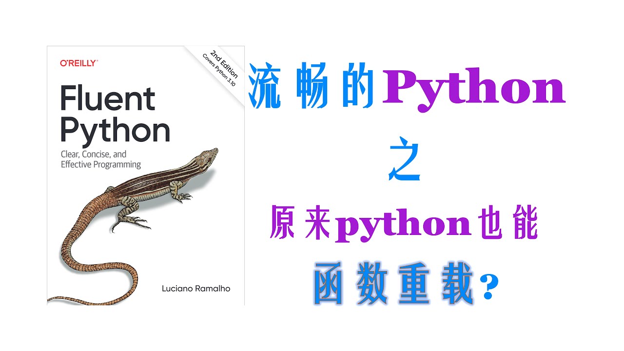 【python进阶】原来python也能函数重载 Youtube