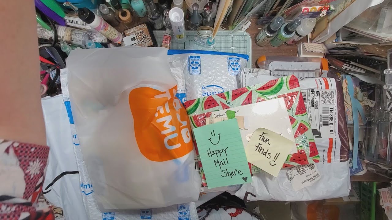 Happy Mails | Fun Finds | Temu and Amazon - YouTube
