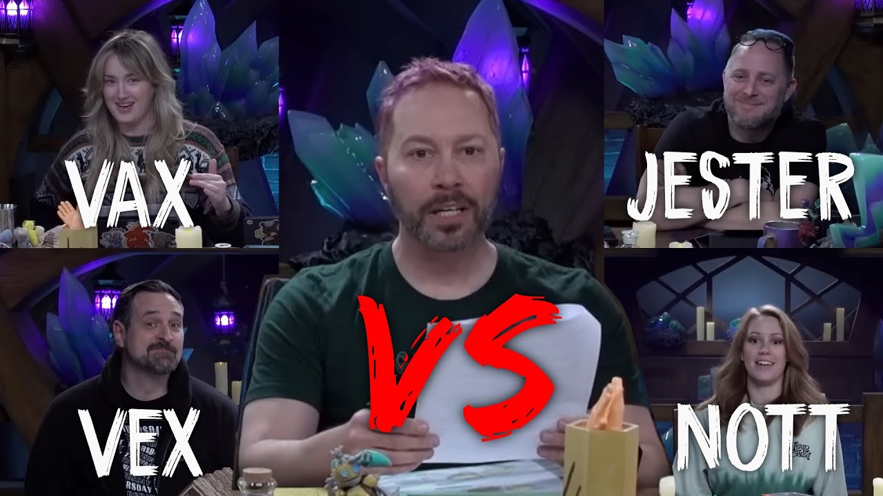 Vax vs Jester | Vex vs Nott | Critical Role: Universus - YouTube