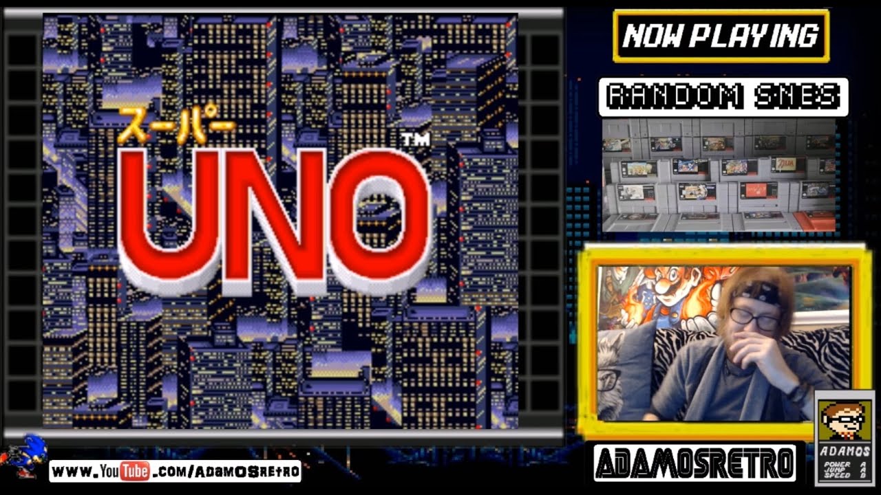 [ UNO (SNES) ] Watch Me Get Completely Destroyed In UNO - YouTube