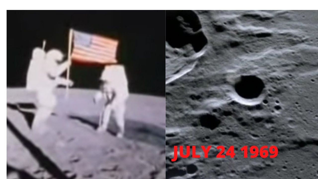 MOON LANDING APOLLO 11 JULY 24 1969 FIRST RECORD - YouTube