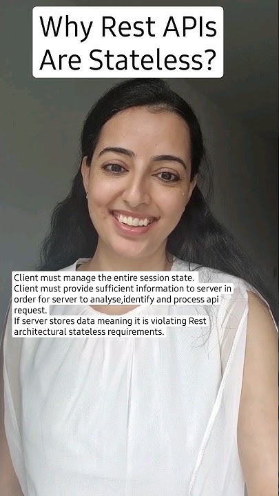 Why Rest Apis Are Stateless Apitesting Testers Softwaretesting Shortswithcamilla Youtube