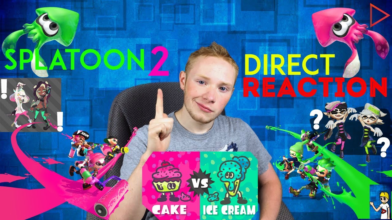 Splatoon 2 Nintendo Direct Reaction (July-6-17) - YouTube