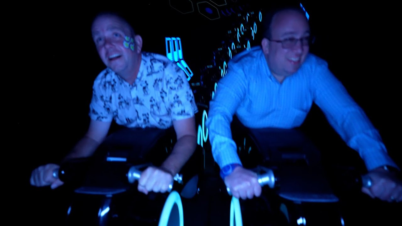 TRON Lightcycle / Run Rider Cam - Walt Disney World - YouTube
