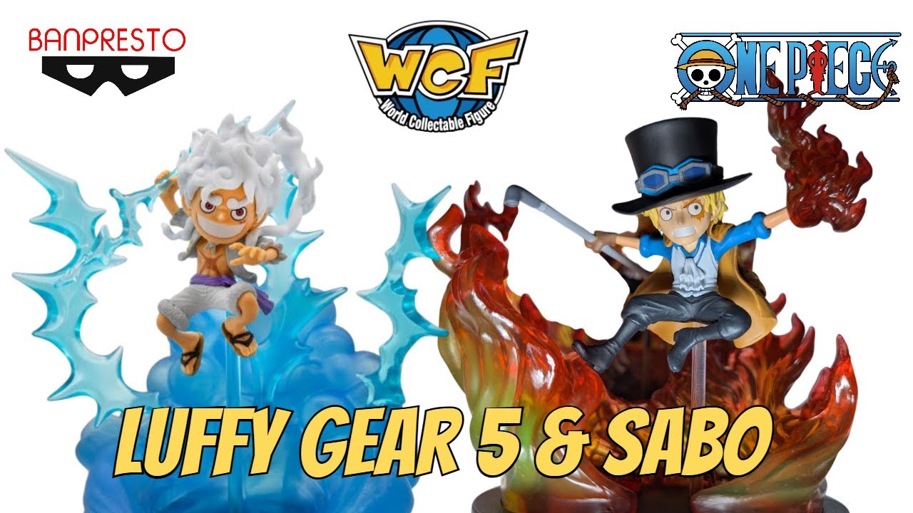 WCF Special Luffy Gear 5 & Sabo Review | Very Nice Effects & Details ...