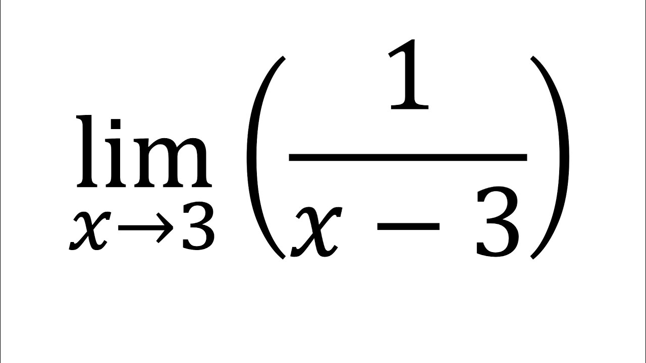 Limit Of 1 x 3 As X Approaches 3 YouTube limit-of-1-x-3-as-x-approaches-3-youtube