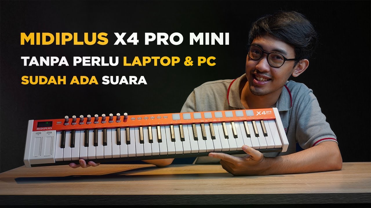 Review Midiplus X4 Pro Mini Midi Controller Tanpa Perlu Laptop - YouTube