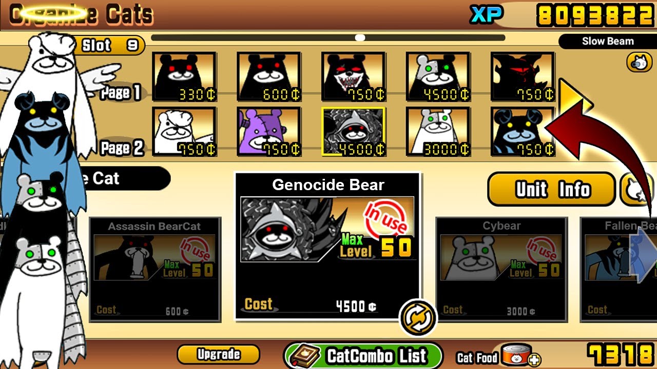 The Battle Cats - Enter Team Assassin Bear! - YouTube