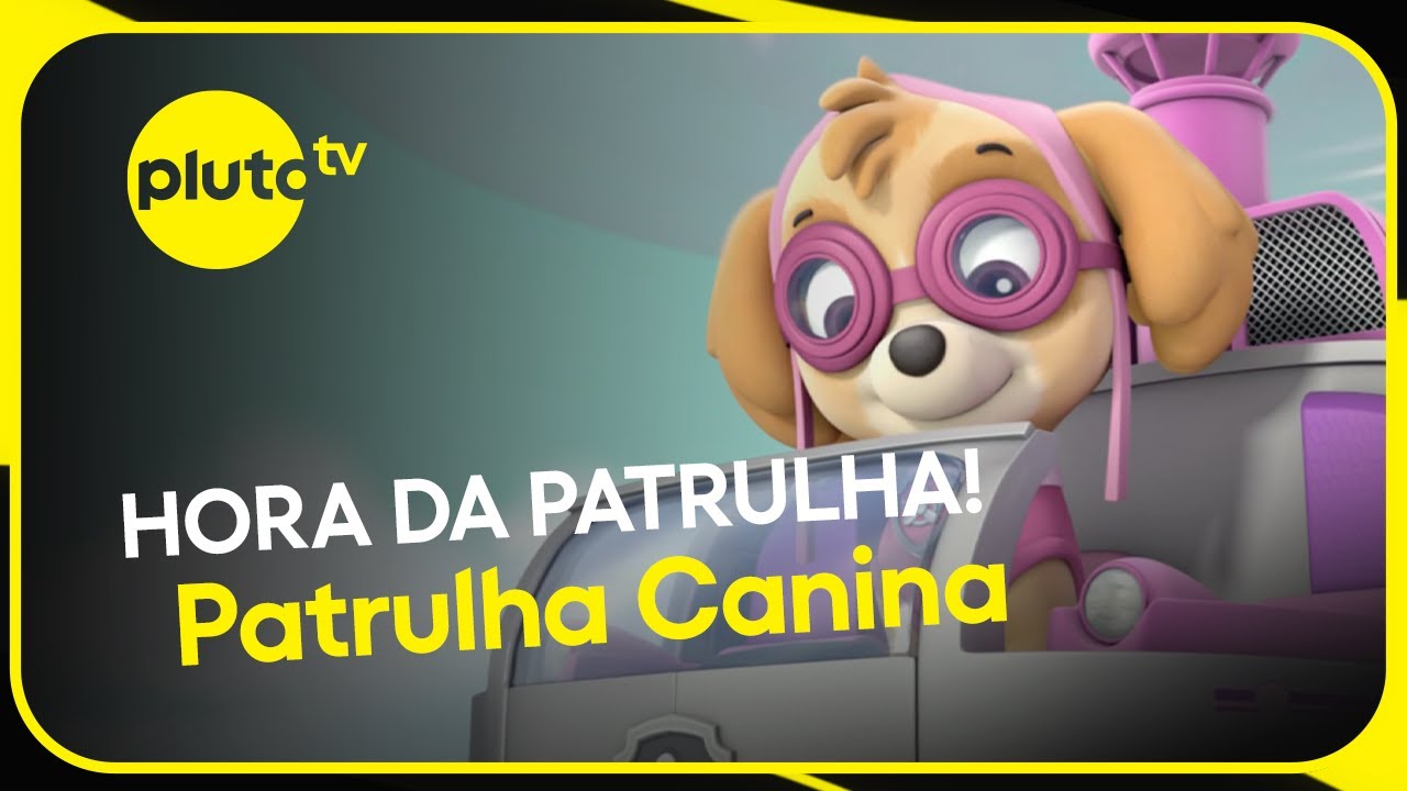 UMA HORA de Skye na Patrulha Canina | PLUTO TV - YouTube