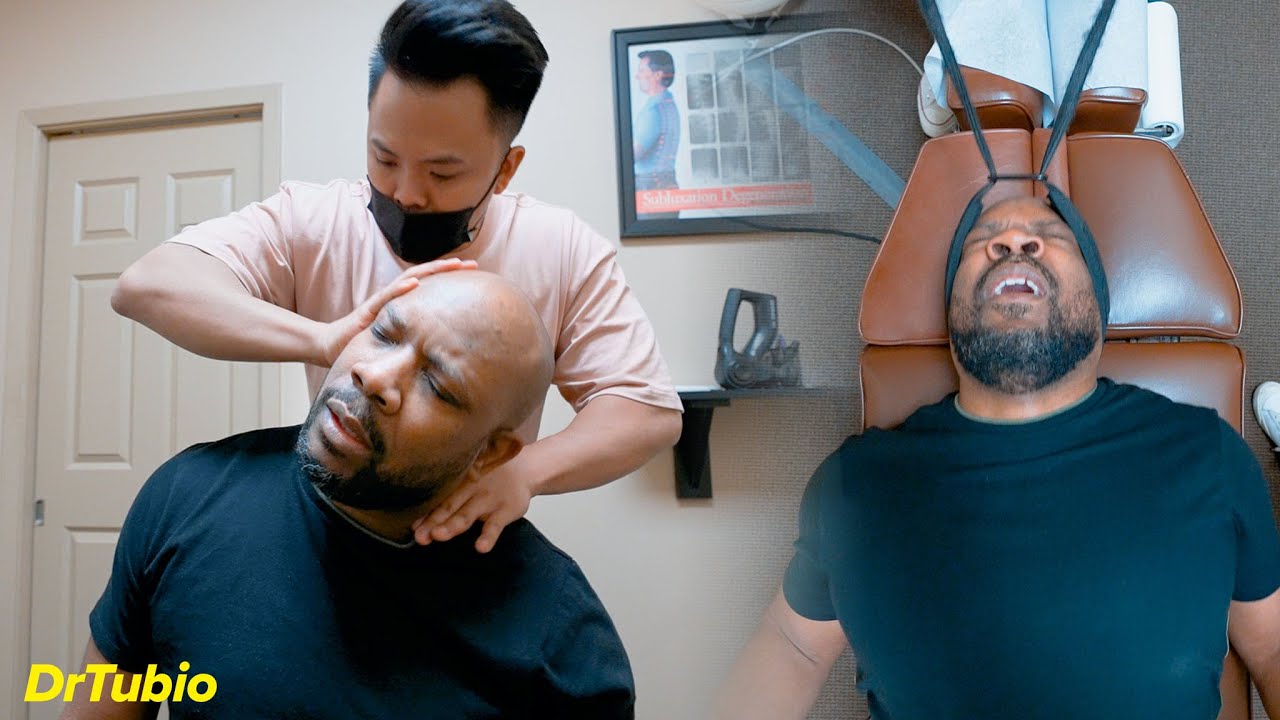 FINALLY! ~ CHIROPRACTOR FIXES *LONG TIME* NECK PAIN 😱🔥 | ASMR ...
