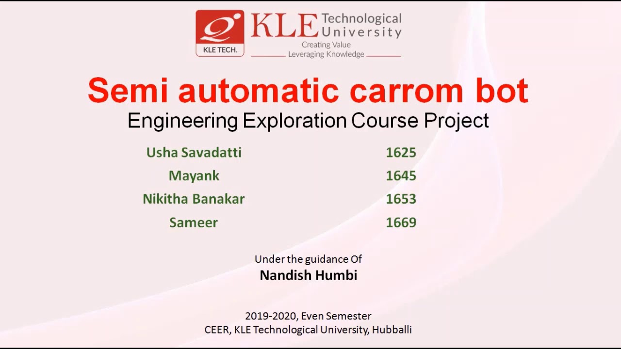 Carrom robot - YouTube