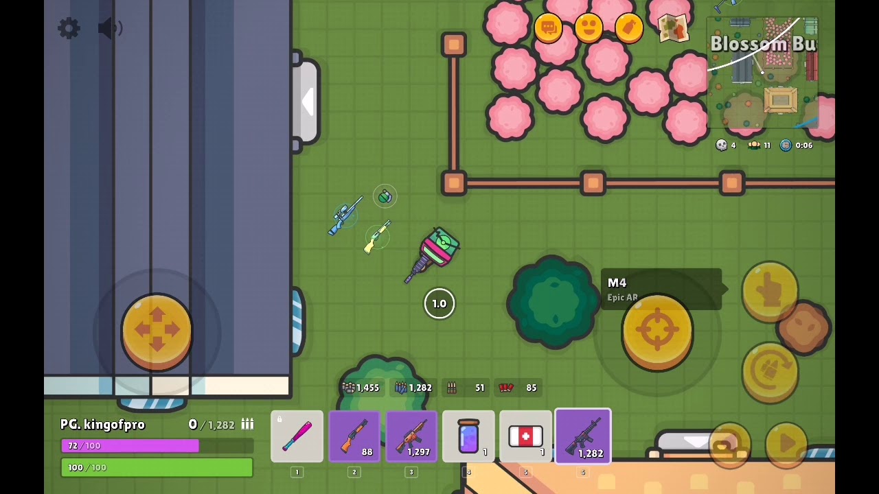 Zombs royale/ win but low kill(5) - YouTube