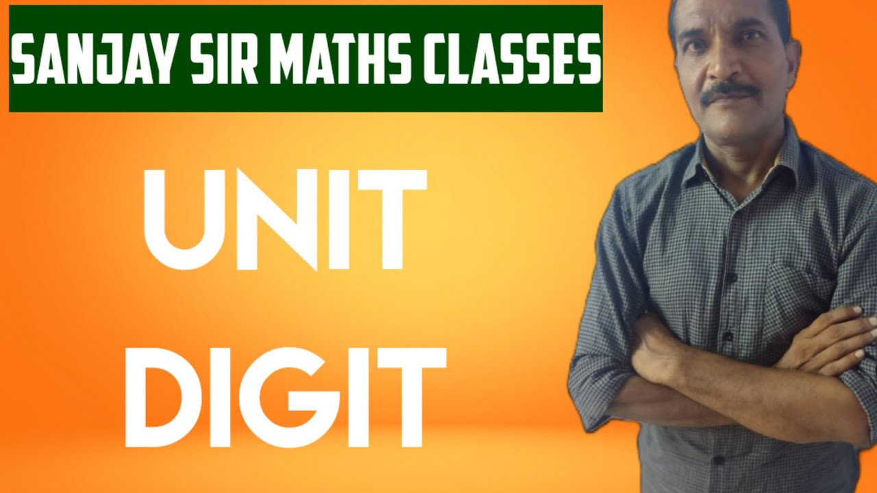 Unit digit | Exponent number - YouTube
