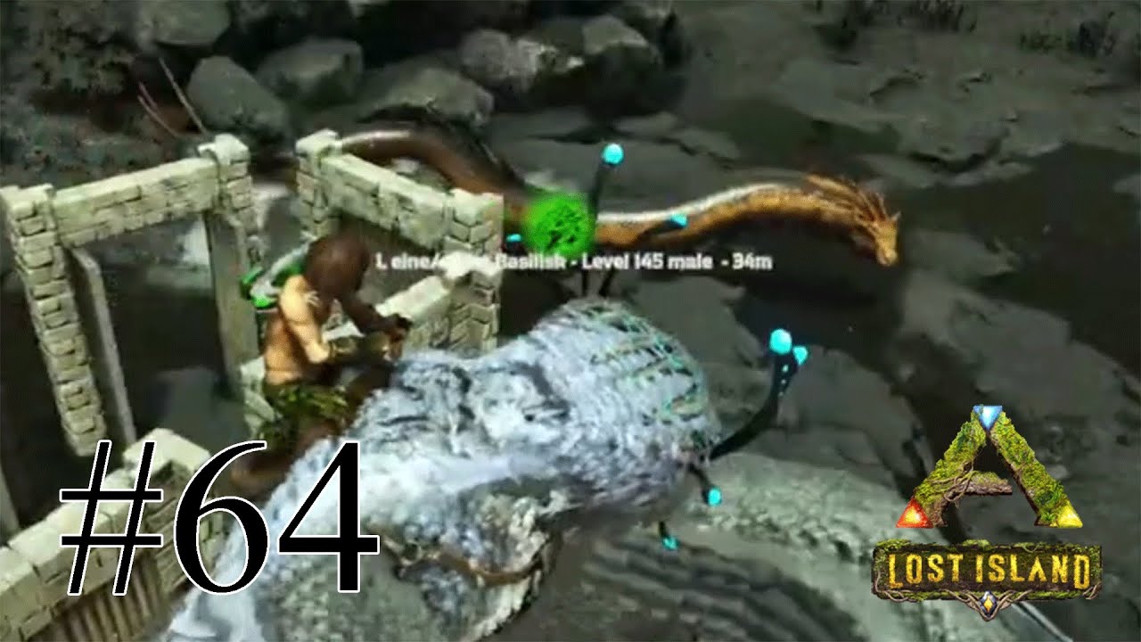 Du entkommst mir nicht, Basilisk! - Ark Survival Evolved: Lost Island ...