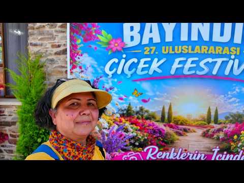 GÜNLERCE ERTELEMEK ZORUNDA KALMIŞTIM... BAYINDIR ÇİÇEK FESTİVALİNDEN KALANLAR...