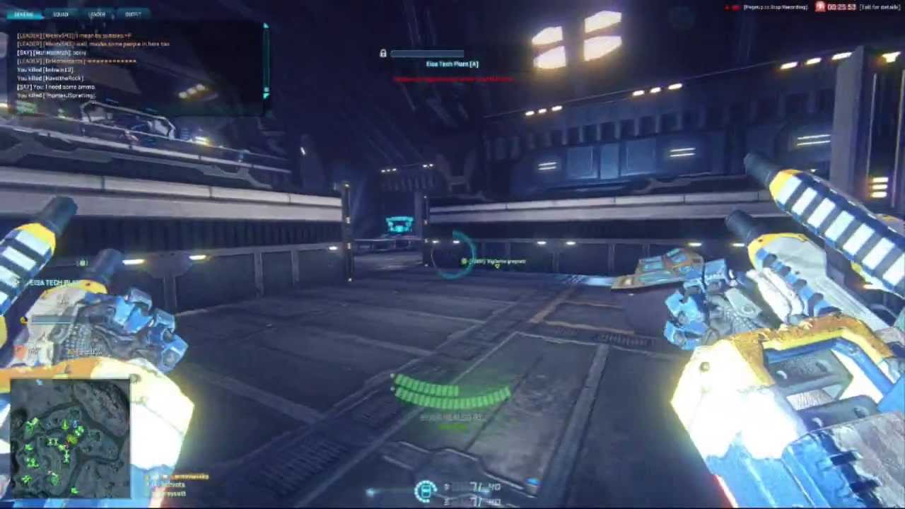 Planetside 2 - New Conglomerate MAX Gameplay (Dual Hacksaws with Slugs ...