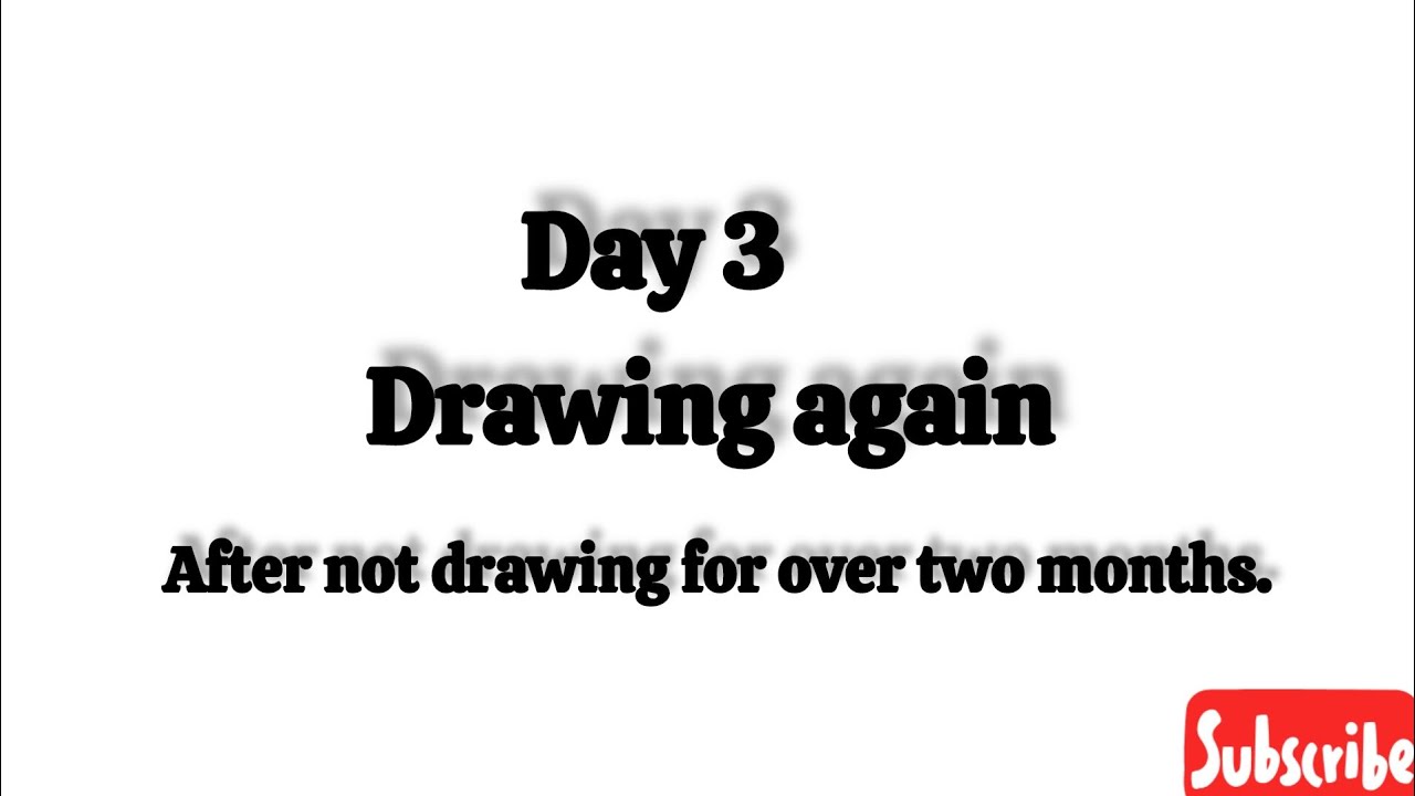 finally drawing again lol 😅 let's see how it goes. - YouTube