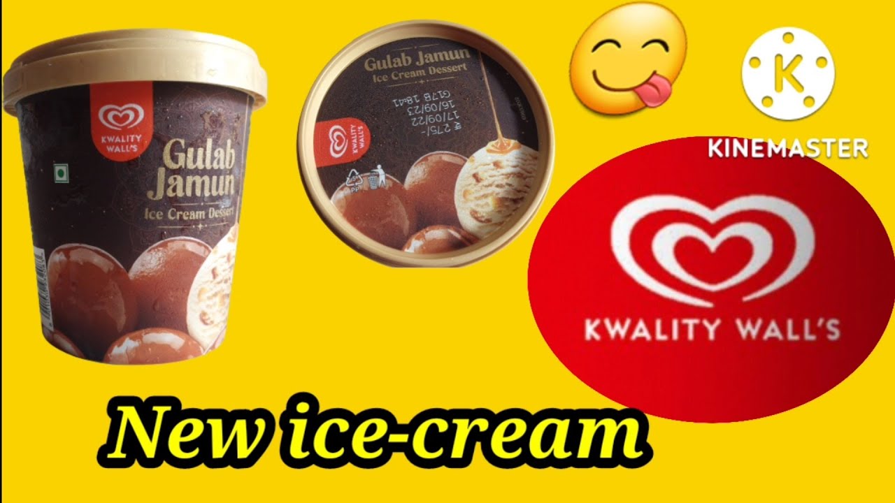 kwality wall's new gulab jamun ice-cream launched - YouTube