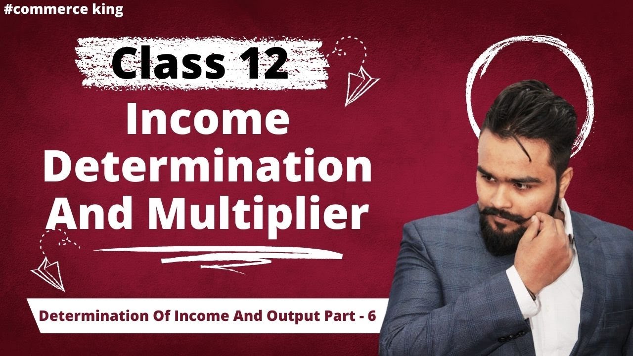 Income Determination And Multiplier class 12 Short Run Equilibrium and ...