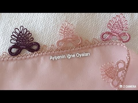 en çok severek çalıştığım tek renk sonsuzluk iğne oyası modeli yapılışı iğne oyası modelleri