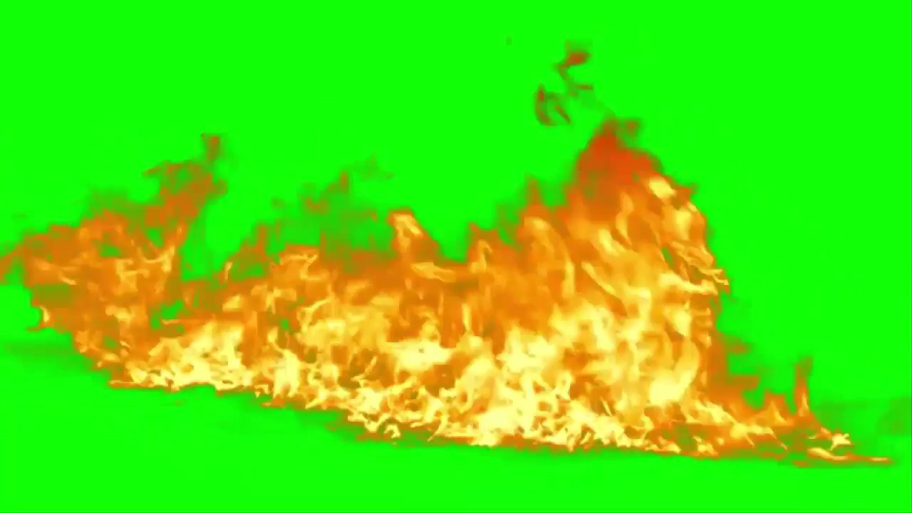 Fogo #6 - Fire #6 [Fundo Verde - Chroma Key] - YouTube