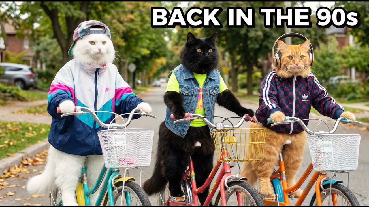 Back to the 90s 🐾 Simple Life, Pure Joy | Cats Nostalgia Story - YouTube
