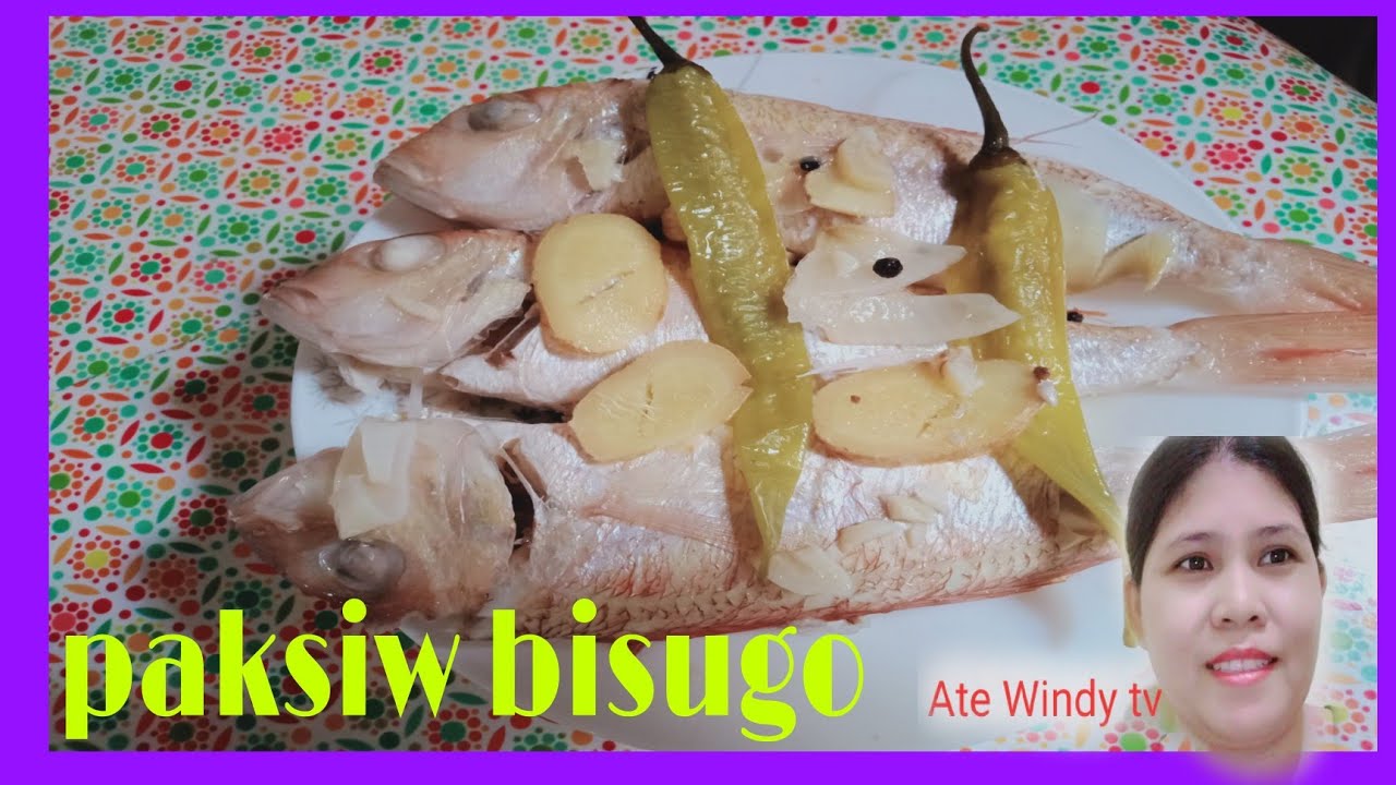# Bisugo isda # Lutong Bahay paksiw simple recipe / Ate Windy tv - YouTube