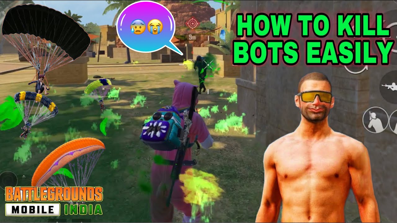 How to kill Bots in BGMI like a Pro 😛 In Rank Conquer lobby || MrSanjuGaming - YouTube