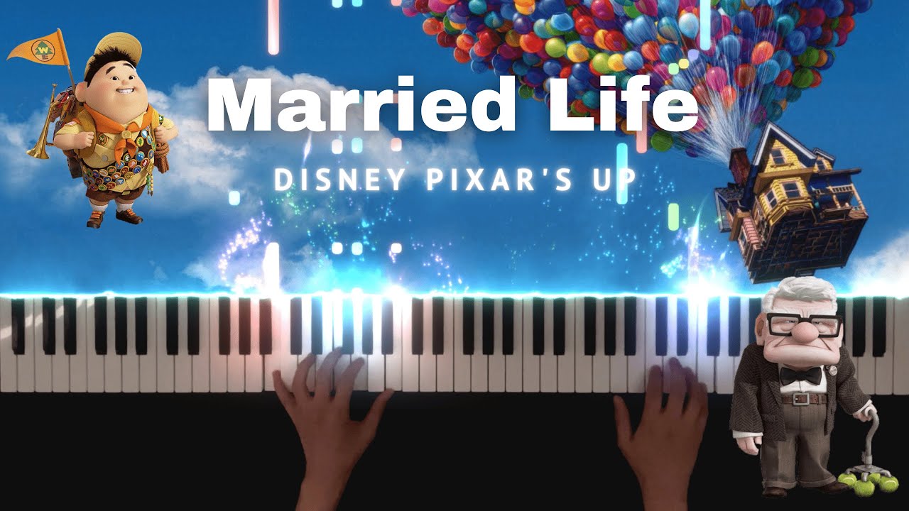 Married Life - Disney Pixar's UP - Piano Cover (Sheets) - YouTube