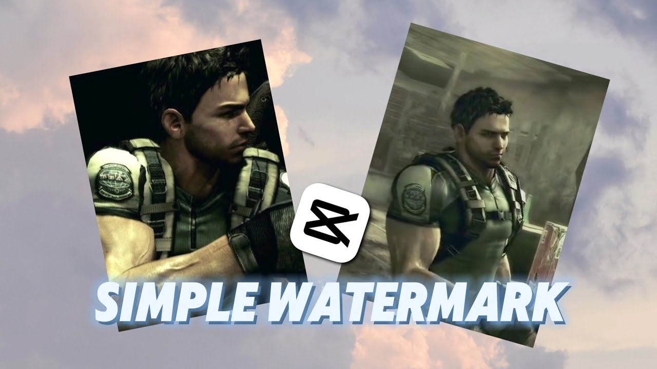 How To Make A Simple Watermark On CapCut|Editing Tutorial #18 - YouTube