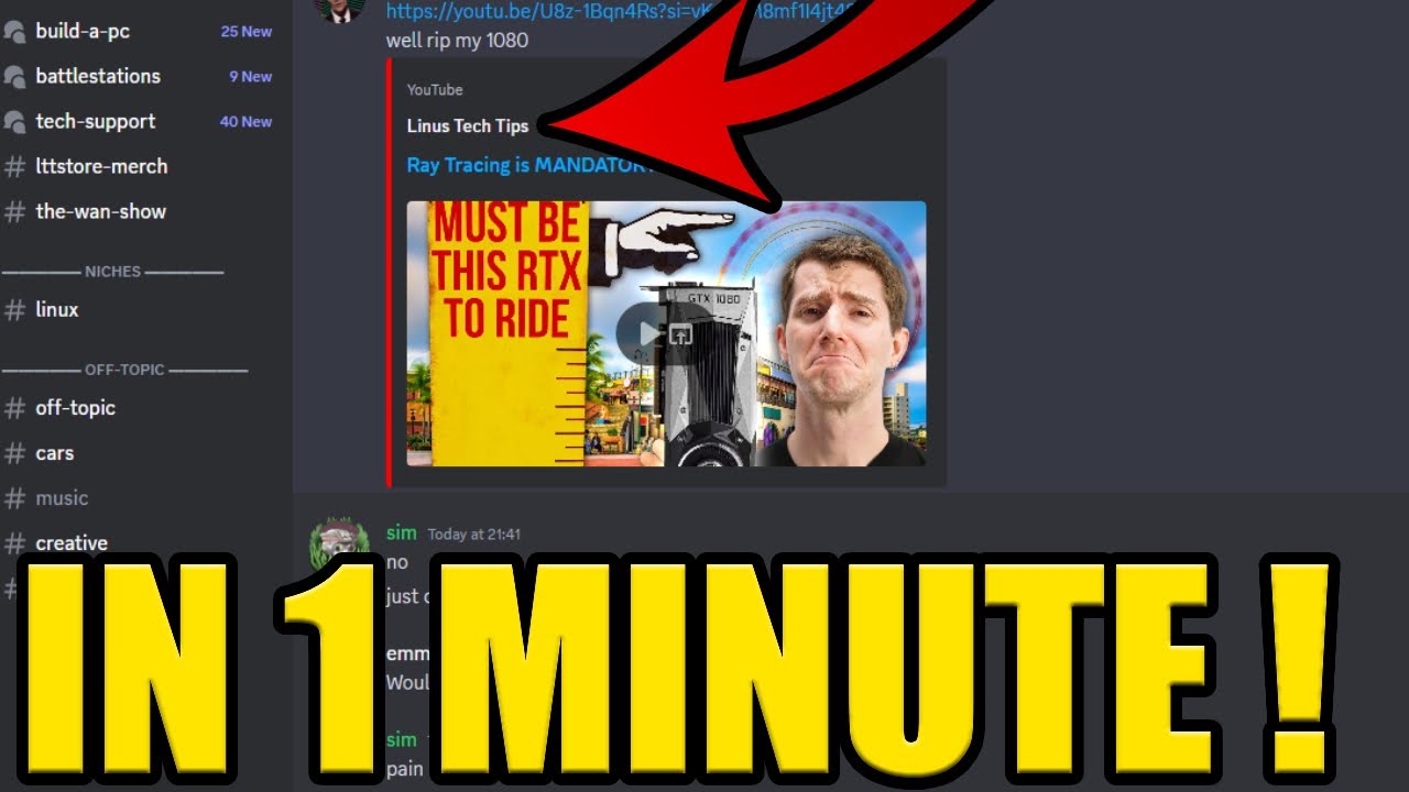 HOW to JOIN LINUS TECH TIPS DISCORD SERVER PC & MOBILE - YouTube