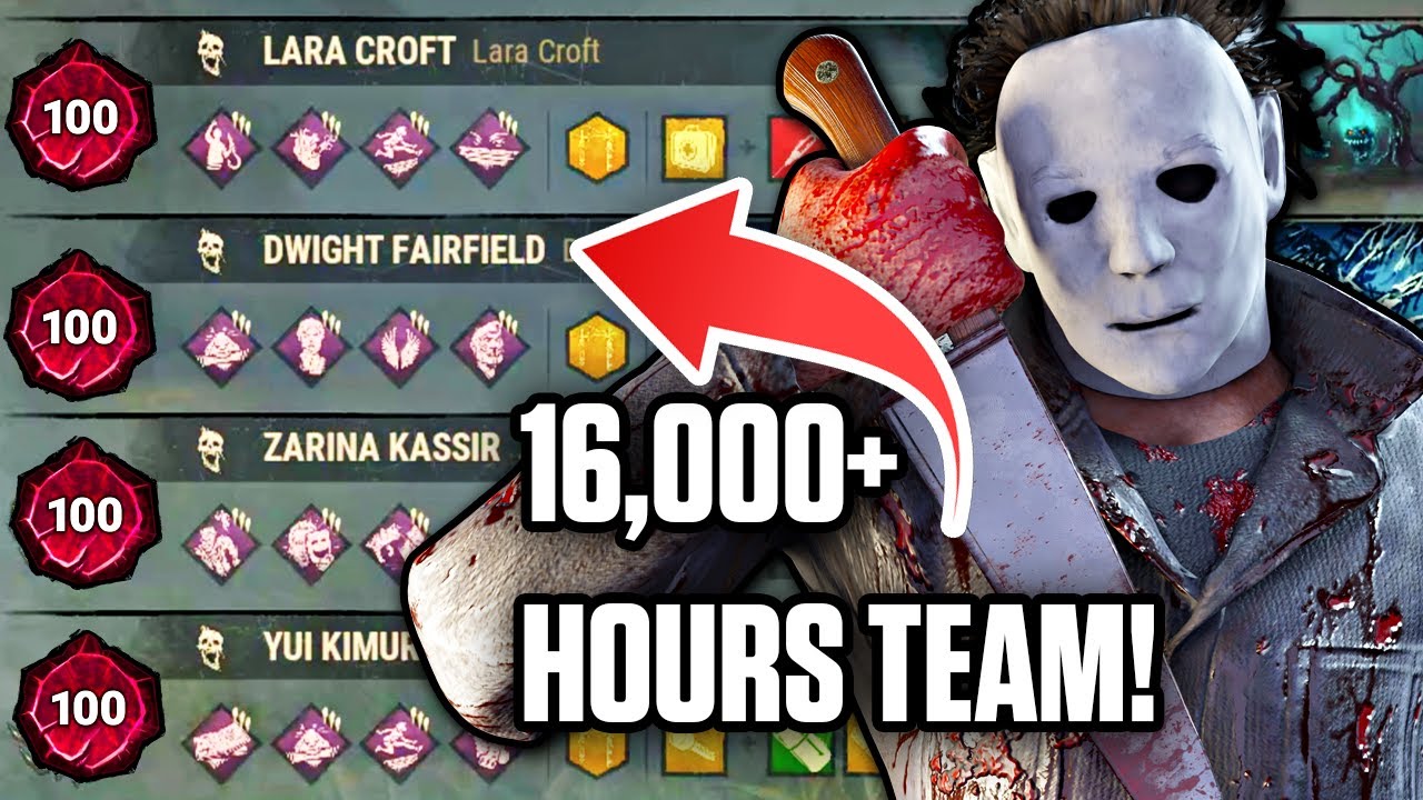 16,000 HOUR SWF TEAM vs my MYERS! - Dead by Daylight - YouTube