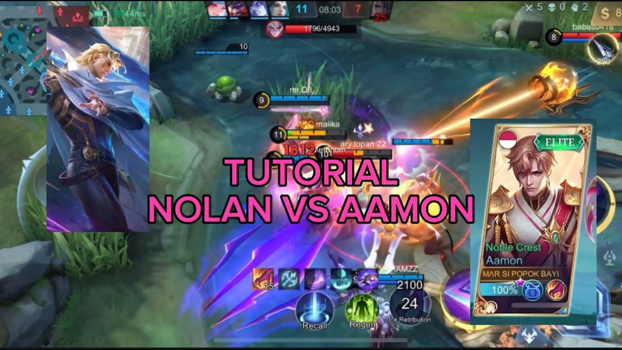 NOLAN VS AAMON FULL POWER DIEARLY GAME - YouTube
