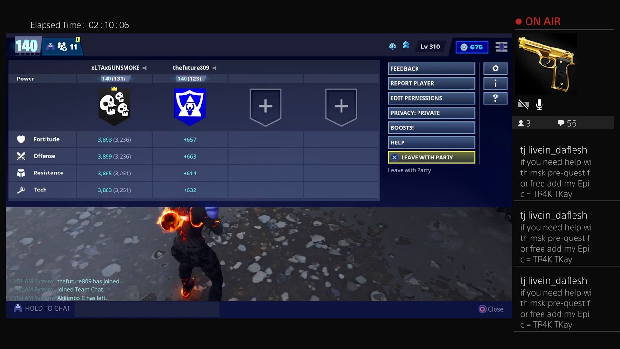 Fortnite STW: MSK Carries - YouTube