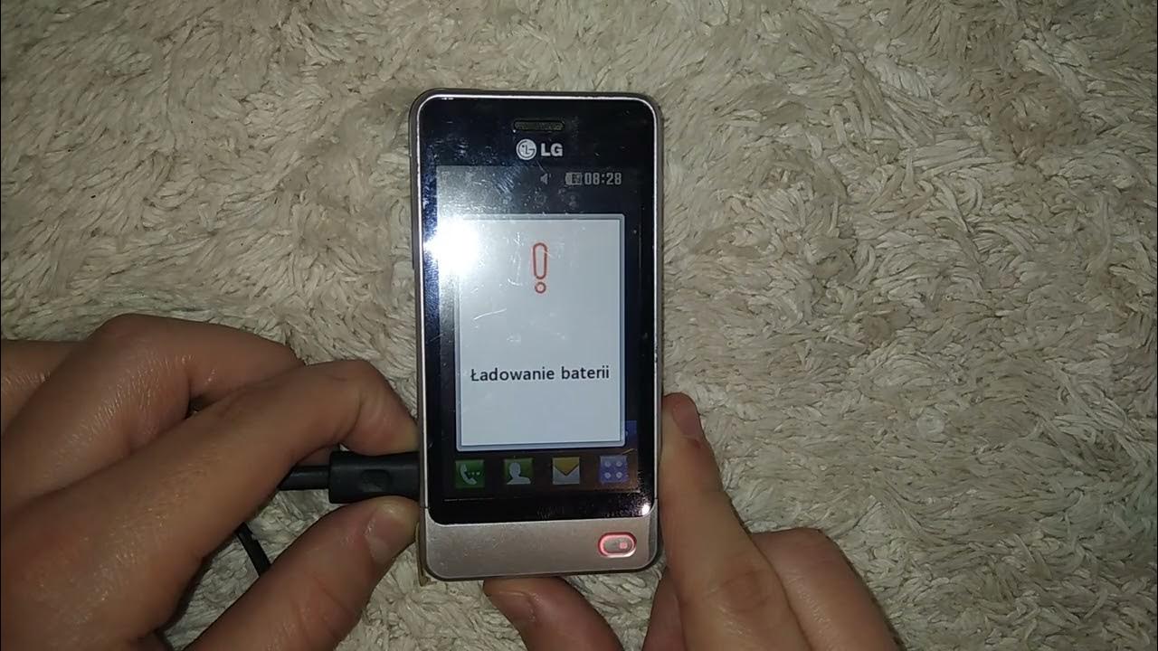 LG GD510 - Charging - YouTube