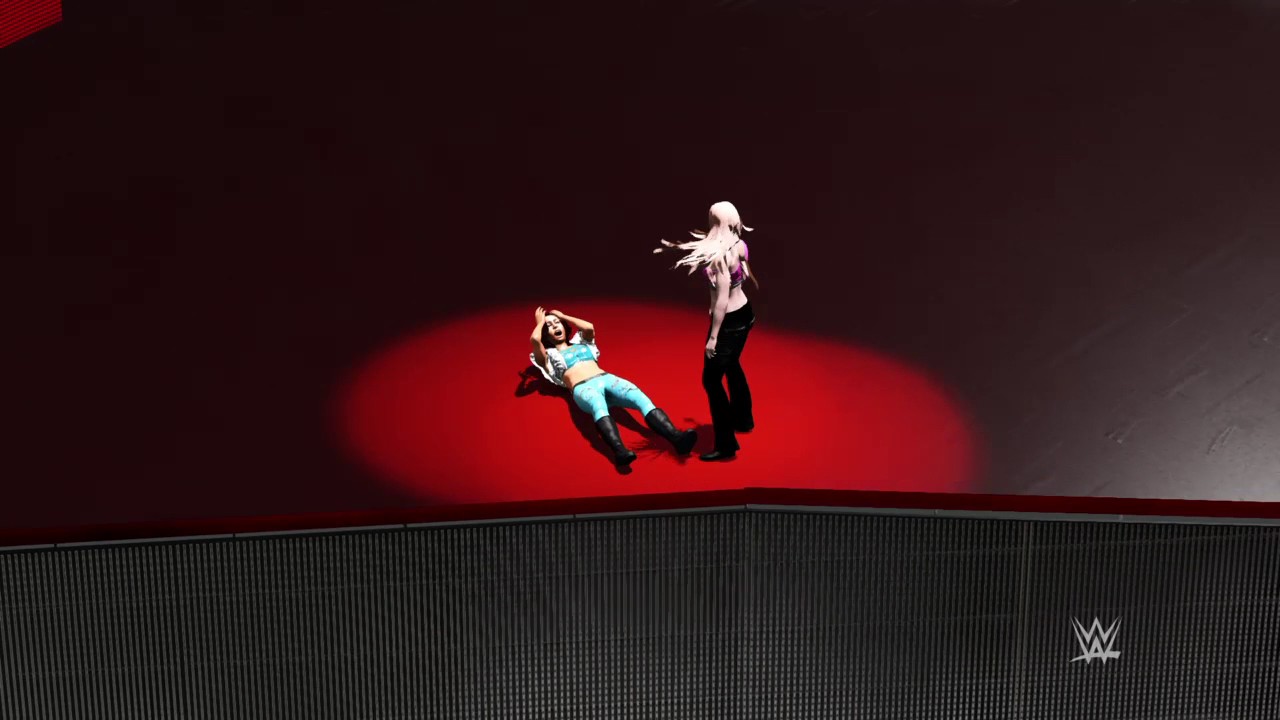 WWE 2K17 Raw Jillian vs Maria - YouTube