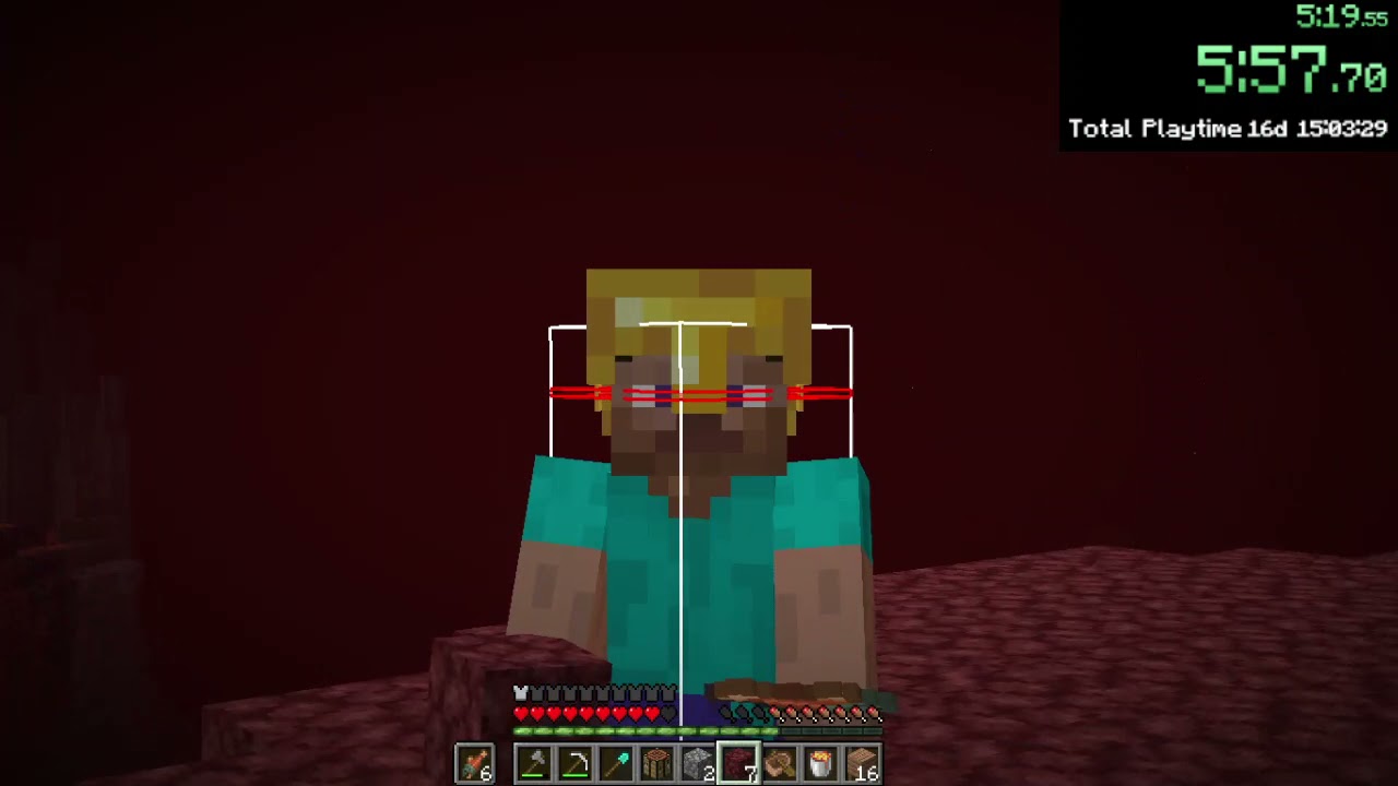 Minecraft 23m 50s RSG PB | Mapless treasure and calculated inspired by ...