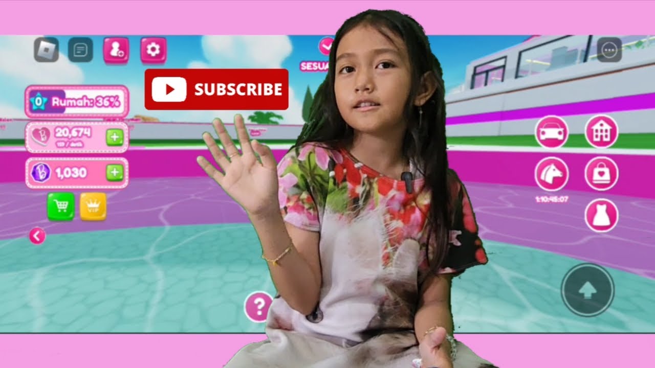 nenes bermain game, yuk main game bareng @Keluarganenes - YouTube
