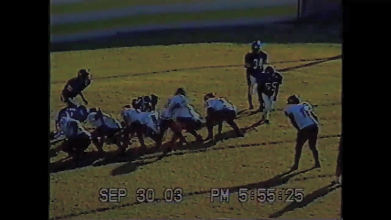 2003 Sept 30 CCMS Football Footage - YouTube