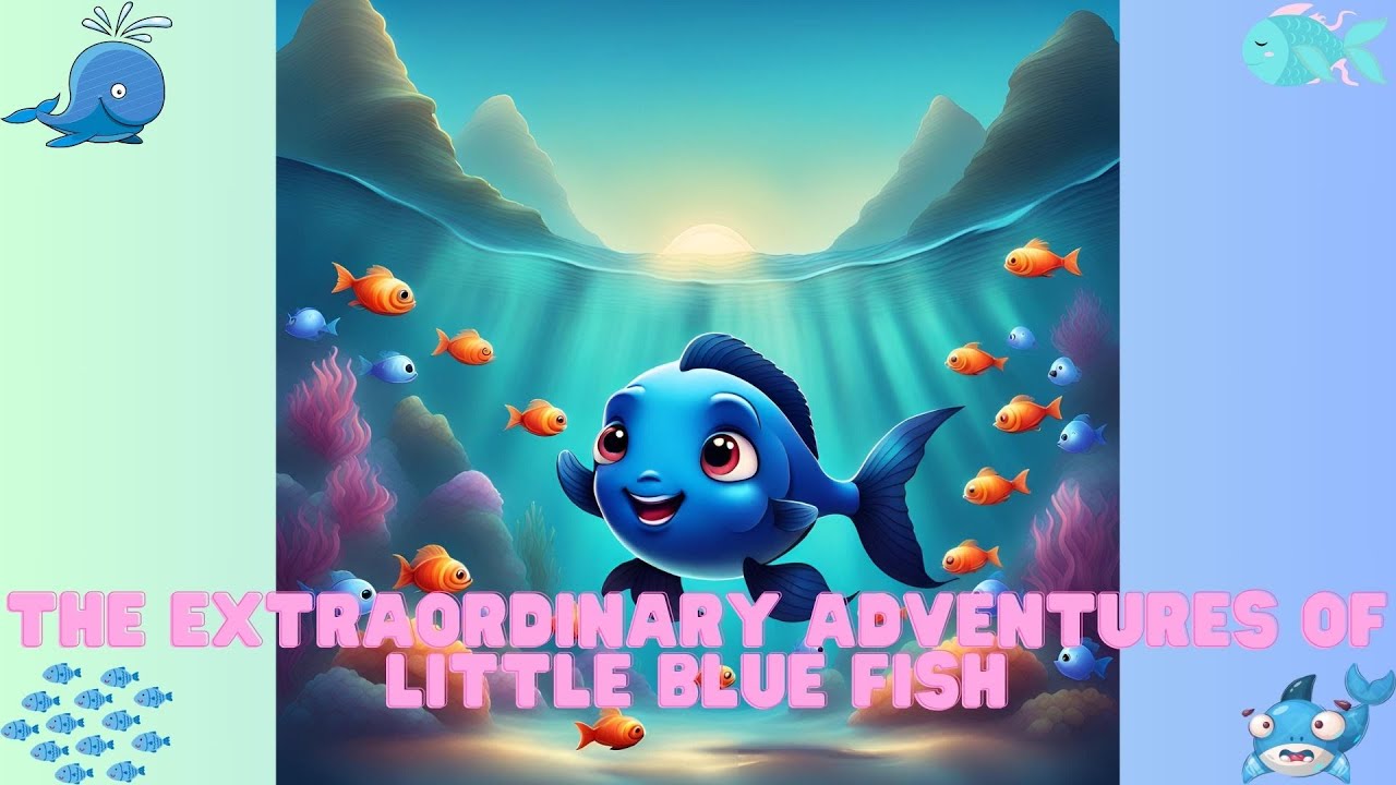 The Extraordinary Adventures of Little Blue Fish 🐙🦑🦐🦞🦀🪼🪸🐡🐠🐟🐬🐙🦑🦐🦞🦀🪼🪸🐡🐠🐟🐬 ...